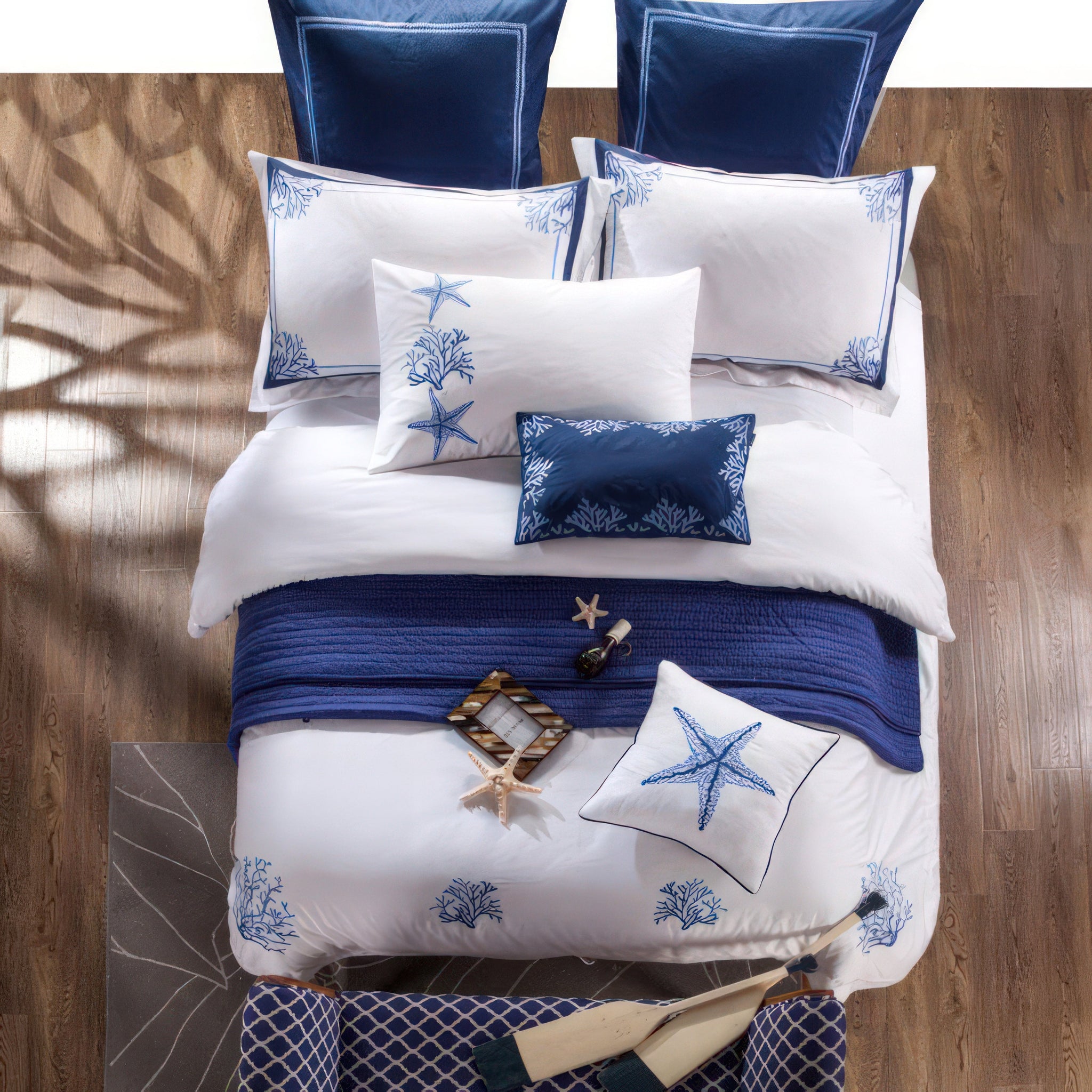 Embroidered Bedding Sets | Embroidered Cotton Bed Linen