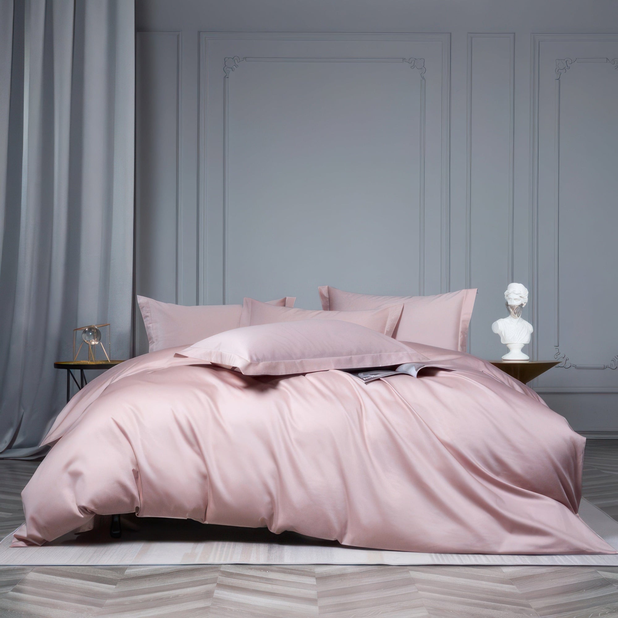 Rose Bedding Set: Minimalist Luxe