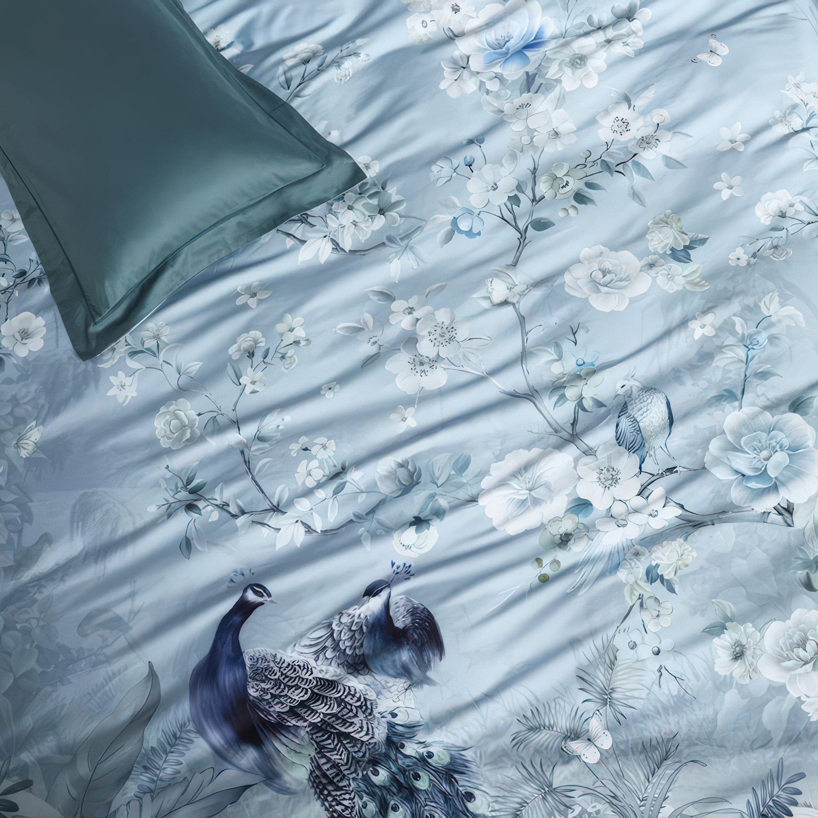 Blue Birds - Bedding Set